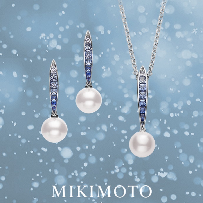 Объект желания: комплект с сапфирами и жемчугом Mikimoto | Mercury