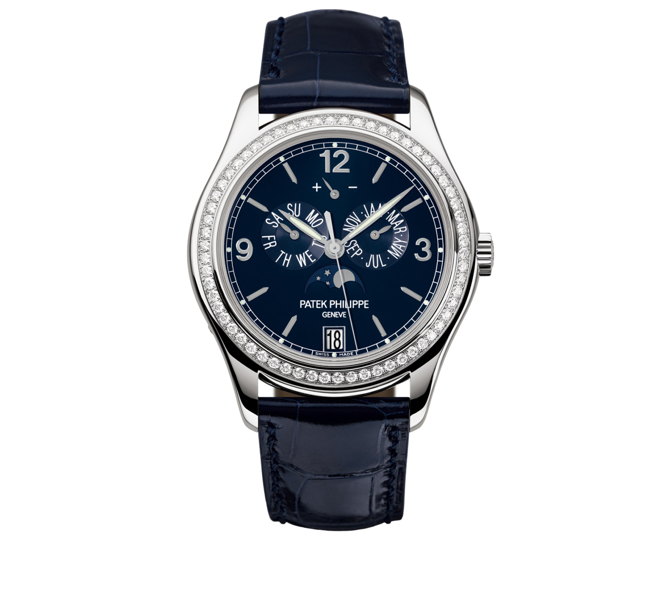 Часы White Gold Annual Calendar PATEK PHILIPPE Complications 5147 G-001 ...