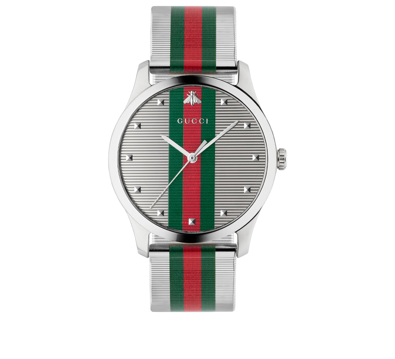 Часы G-Timeless Gucci G-Timeless YA126284, 42 мм, сталь | Mercury
