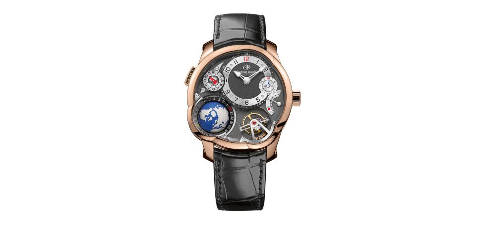 Часы GMT Red Gold GREUBEL FORSEY GMT P233, 43,5 мм, красное золото ...
