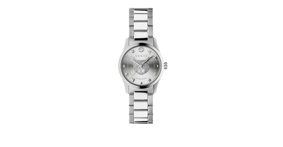 Часы G-Timeless Gucci G-Timeless YA126595, 27 мм, сталь, кварцевый ...