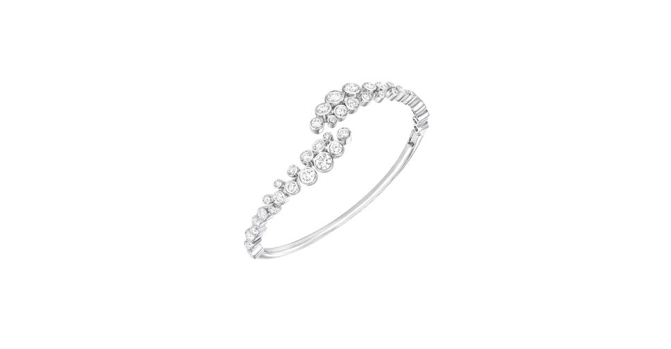 Браслет GRAFF Infinity RGB 381, белое золото, бриллианты | Mercury