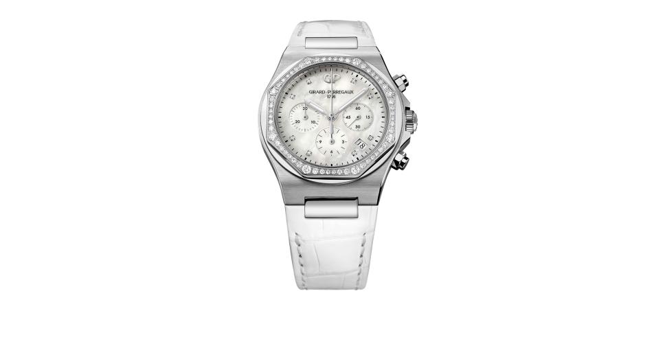 Часы Chronograph Lady GIRARD-PERREGAUX Laureato 81040D11A771-BB7B, 38 ...
