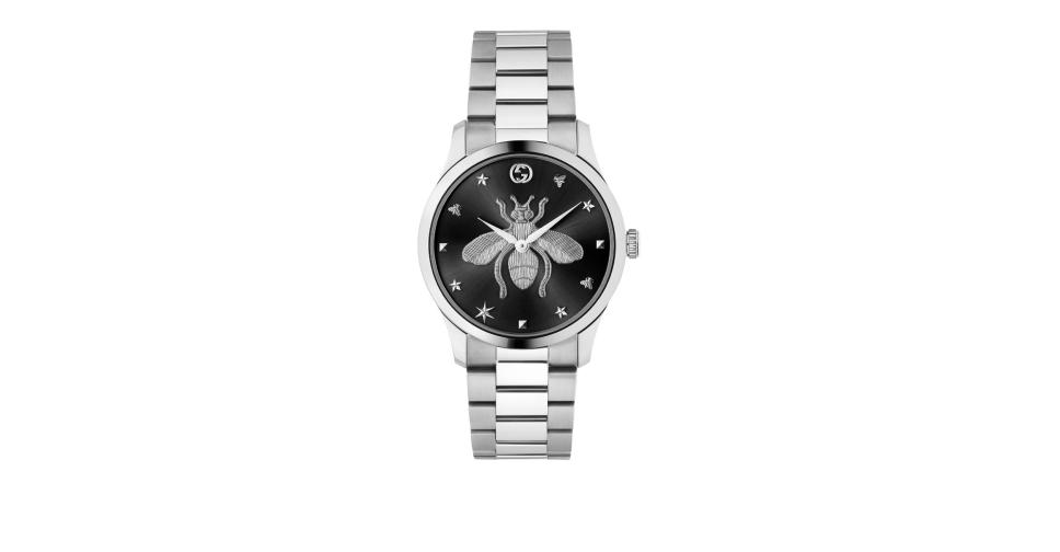 Часы G-Timeless Gucci G-Timeless YA1264136, 38 мм, сталь | Mercury